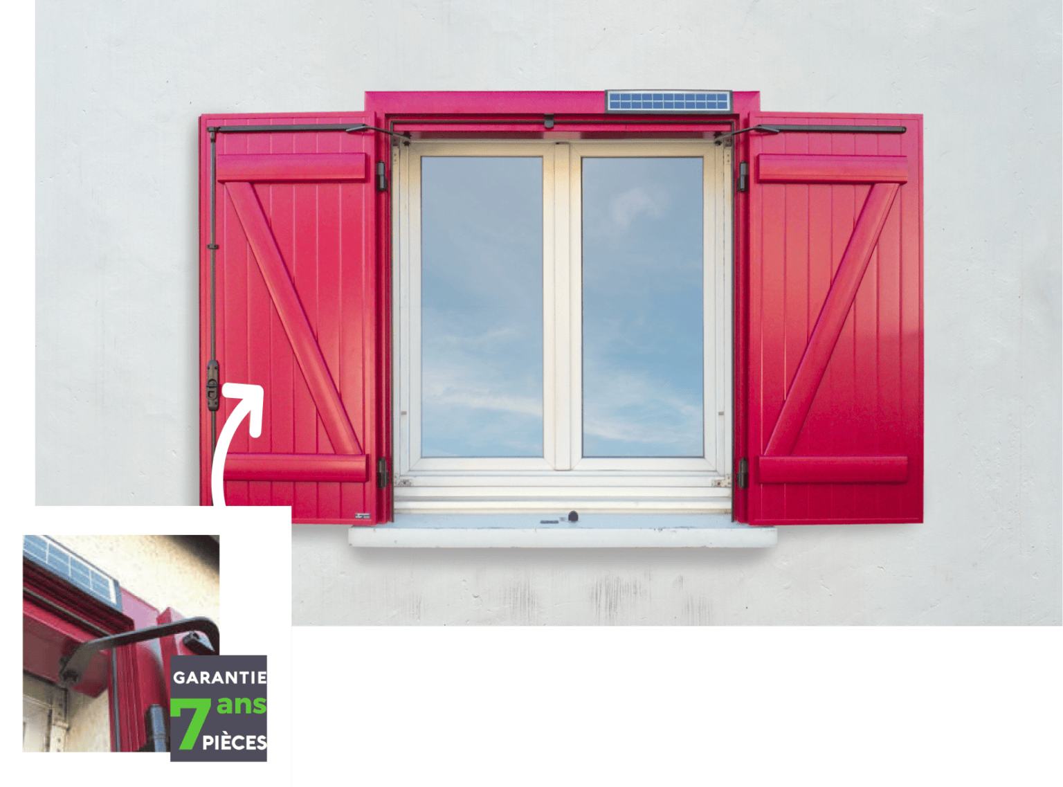 Volet battant avec précadre - Loubat Fermetures